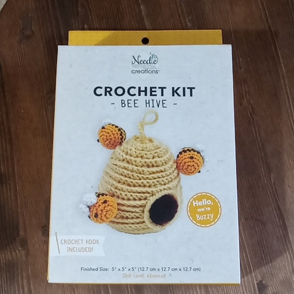needle creations | Other | Needle Creations Bee Hive Crochet Kit New ...